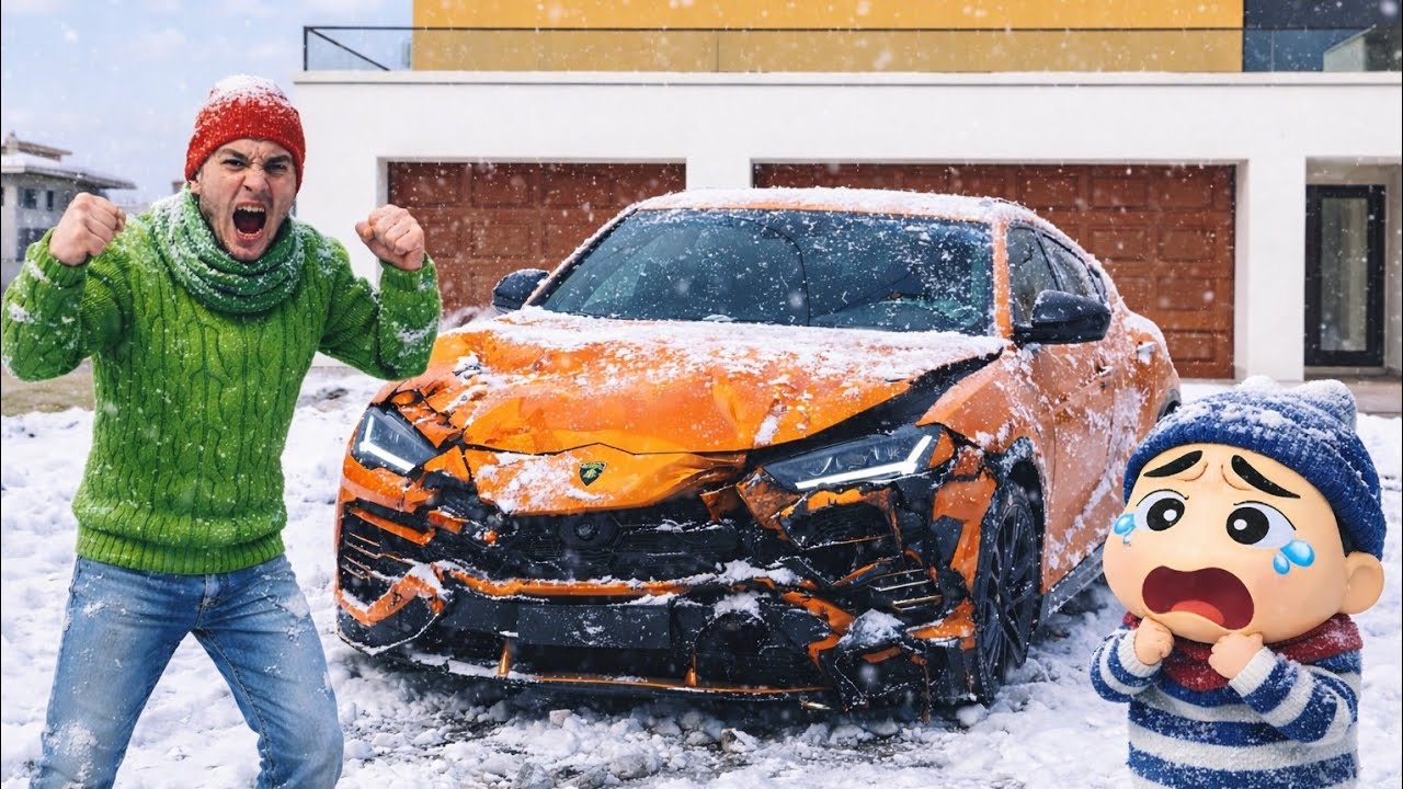 🤯 Jack ki Lamborghini Barf Mein Tabah ️🔥 | Shinchan Full Story | Indian ...