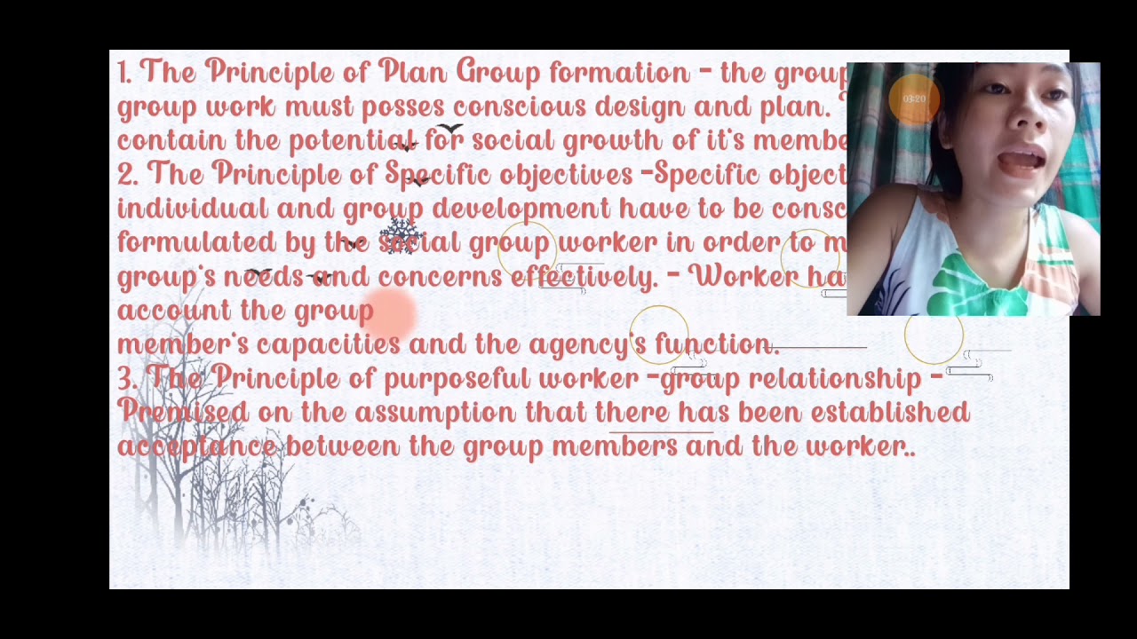 Principles of Social Group Work - YouTube