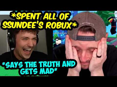 SSundee REVEALS His COMPANY Gave Crainer 100,000 ROBUX After He SPENT IT ALL!