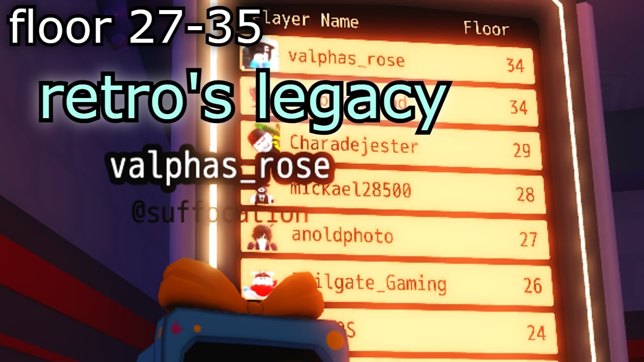 REACHING FLOOR 35 IN RETRO'S LEGACY SOLO - YouTube