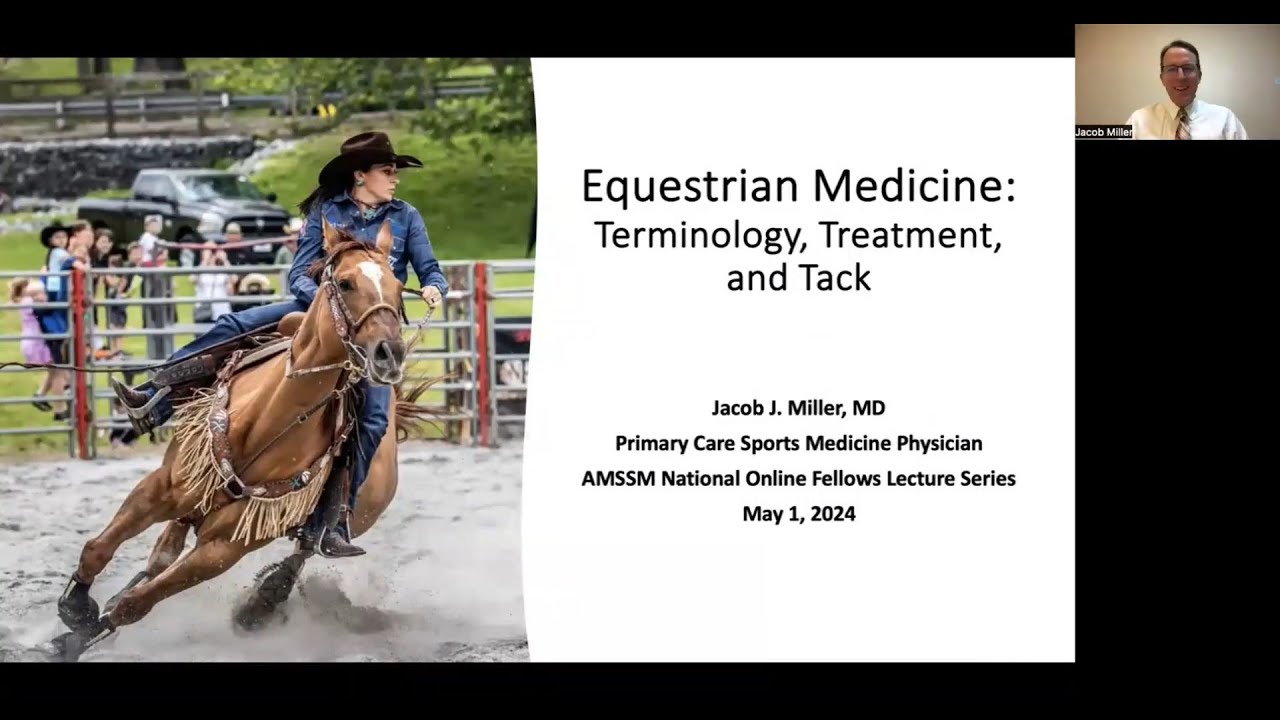 Equestrian Medicine | Fellow Online Lecture Series - YouTube