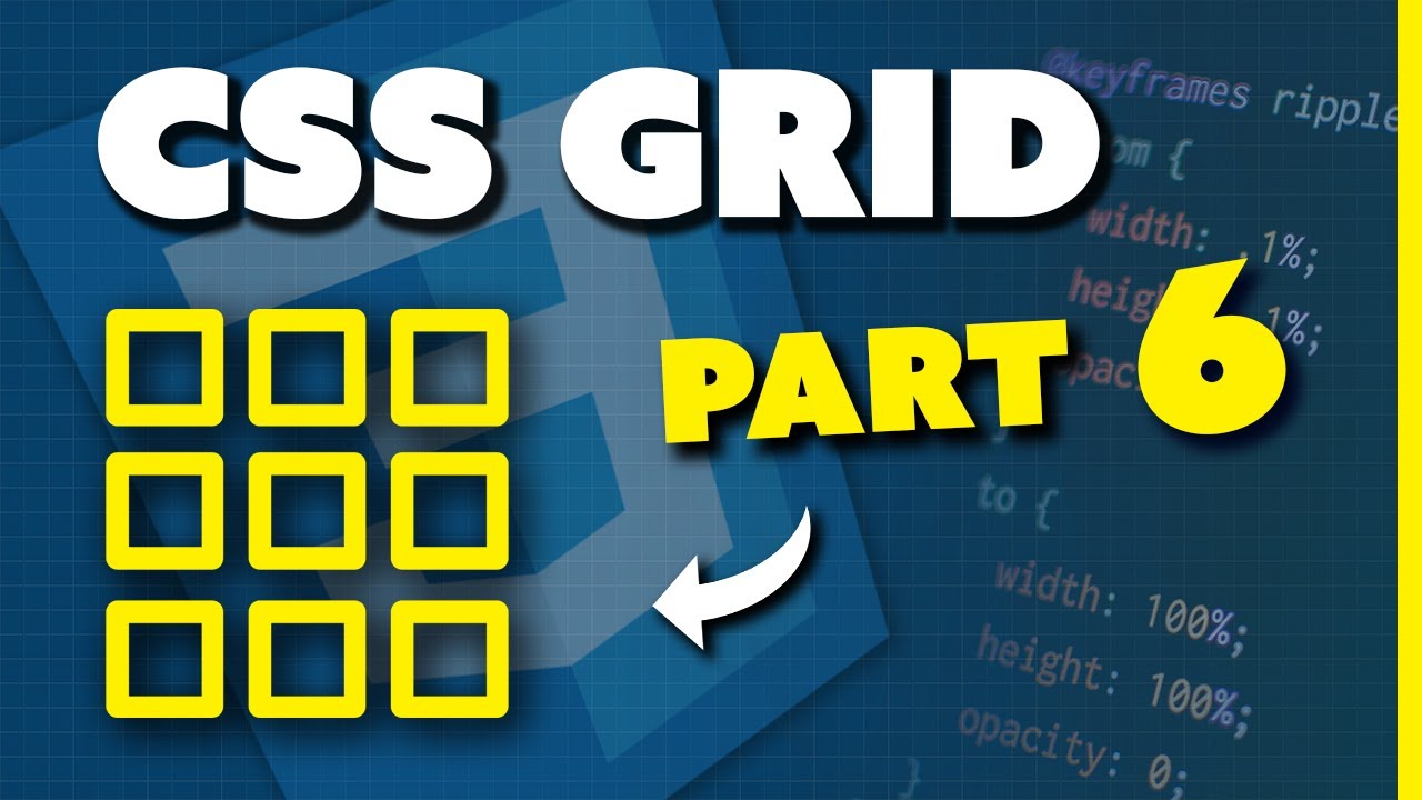 Learn Css Grid Tutorial Part 69 Youtube 7080
