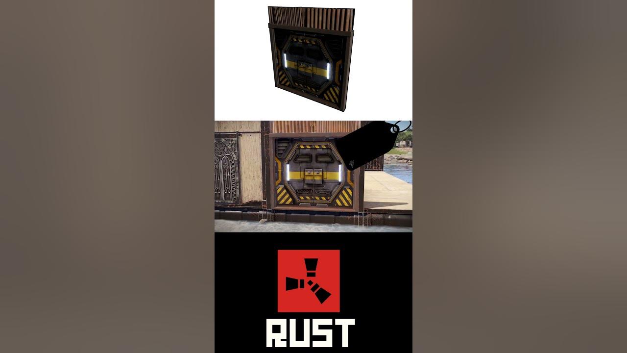 🔴SPACE AIRLOCK DOUBLE DOOR🔴#shorts #rust #rustshorts #rustgame #rustskins #SORTEOS - YouTube