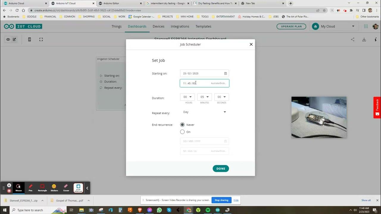 Arduino IoT Cloud Scheduler ESP8266 Remote Pump Control Feb 23, 2023 11 41 AM - YouTube