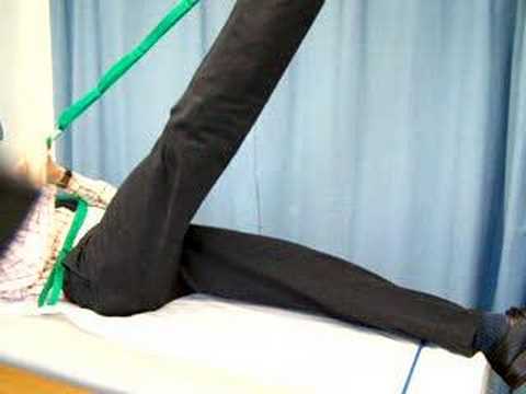 Physical Therapy Diagnosis: Supine Straight Leg Raise - YouTube