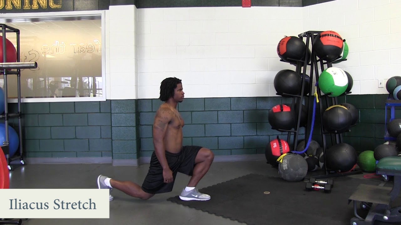 Iliacus Stretch - YouTube