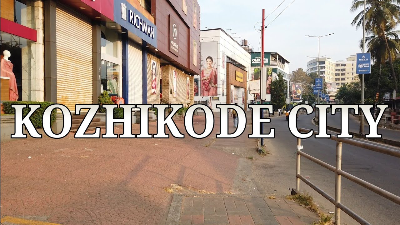 walking tour in Kozhikode city, Kerala India - YouTube