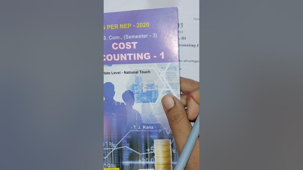 Cost Accounting 1 B.Com SEM 3 NEP Gujarat University 2023 Solved MCQS#shorts - YouTube