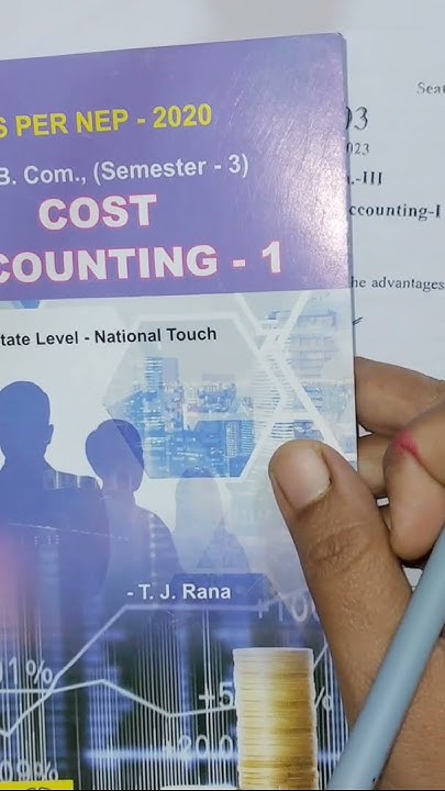 Cost Accounting 1 B.Com SEM 3 NEP Gujarat University 2023 Solved MCQS#shorts - YouTube