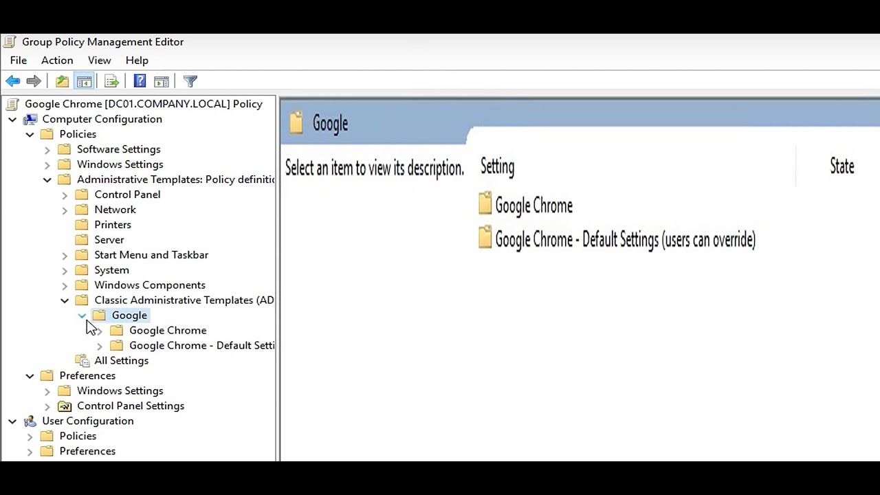 How To Download and Install Google Chrome Administrative Template ADMX ...