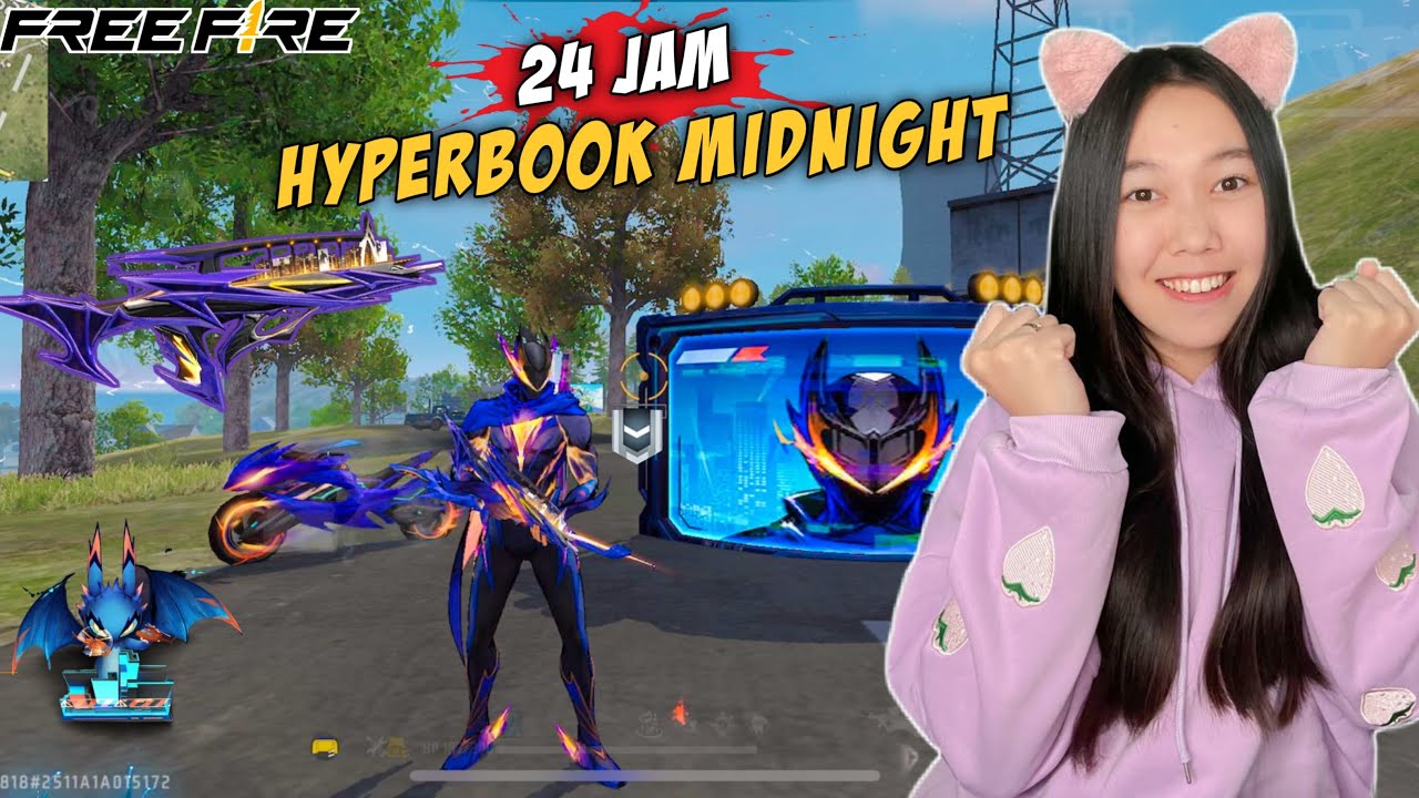 PAKE SERBA HYPERBOOK MIDNIGHT ACE TERBARU AUTO BOOYAH - FREE FIRE ...
