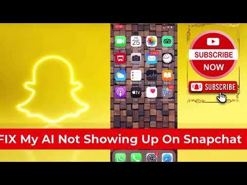 How To FIX My AI Not Showing Up On Snapchat EASY AI on Snapshat - YouTube