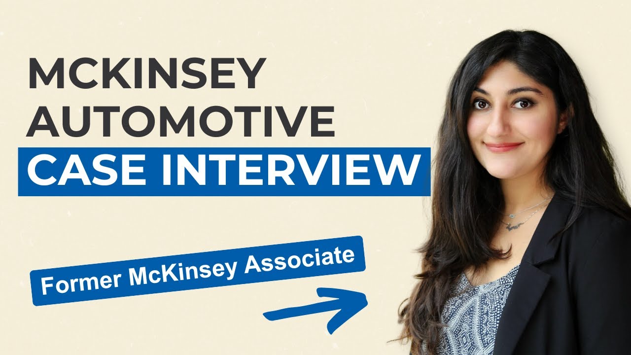 Live McKinsey Case Interview Example - YouTube