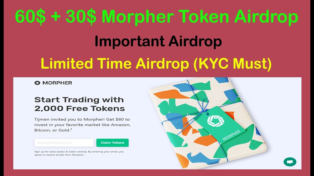 60$ + 30$ Morpher Token Airdrop || Very Important Project only for KYC ...