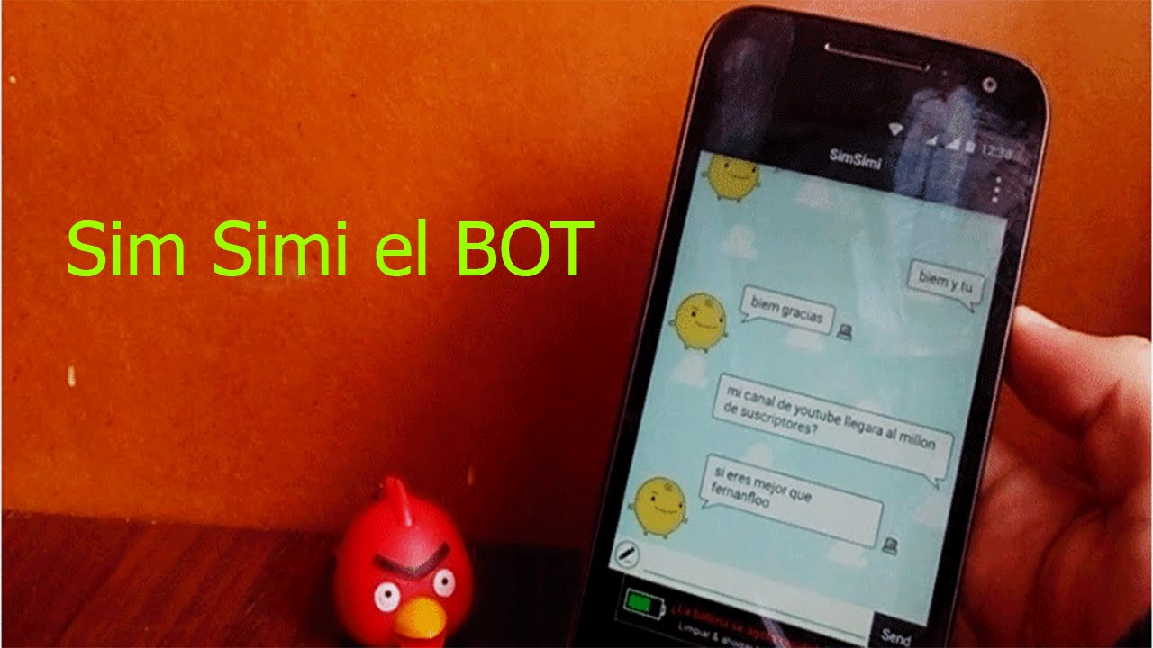Habla con un bot en tu Android - Sim Simi / Genial Aplicacion - YouTube