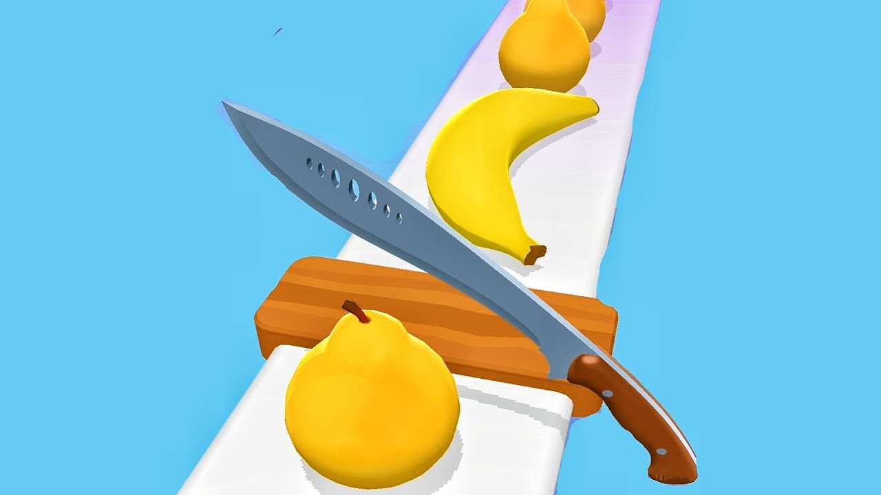 Perfect Slices Game! Satisfying and relaxing ASMR slicing video - YouTube