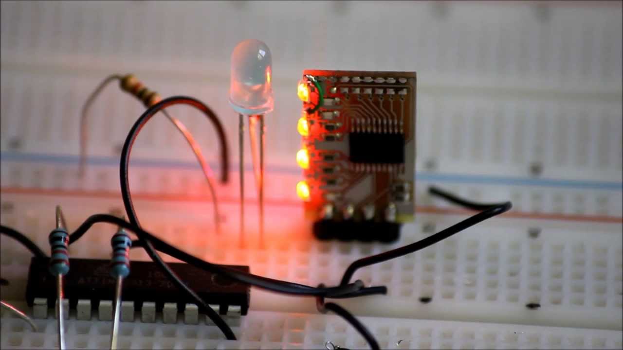 Kickstarter - Simple Serial LED Holder Simplifies Design - YouTube