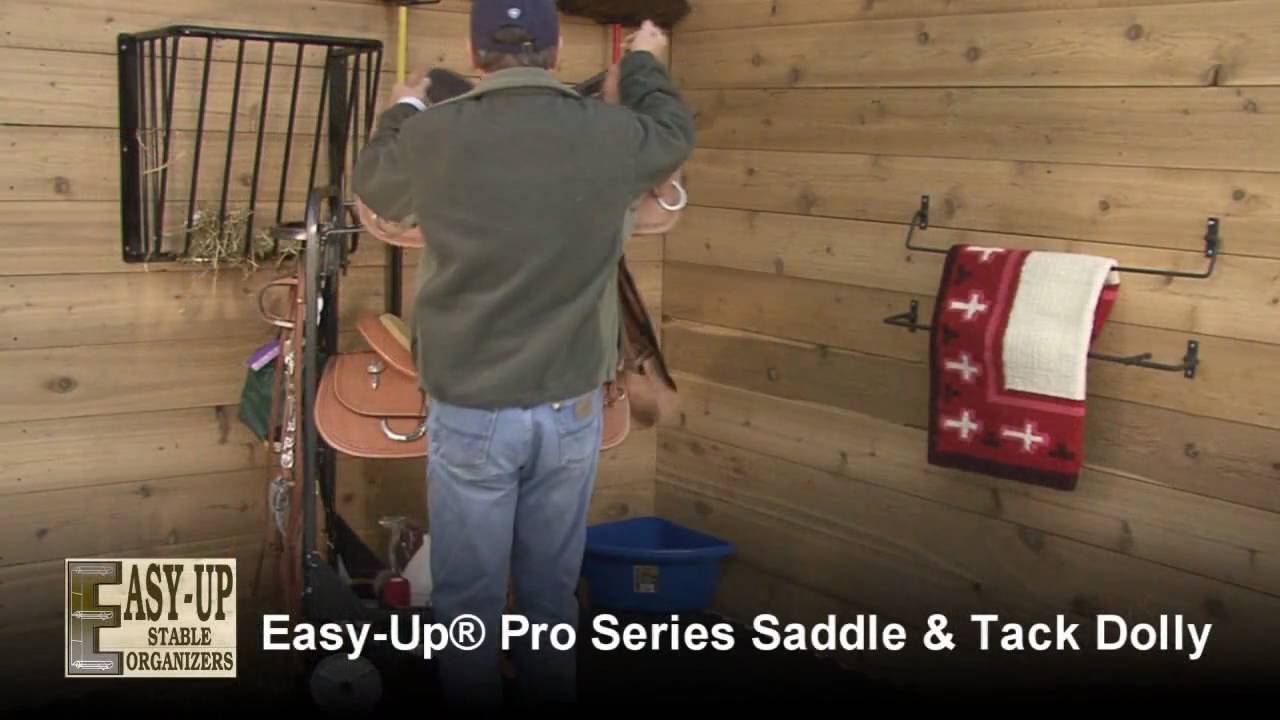 Easy-Up® Pro Series Saddle & Tack Dolly from Schneiders - YouTube