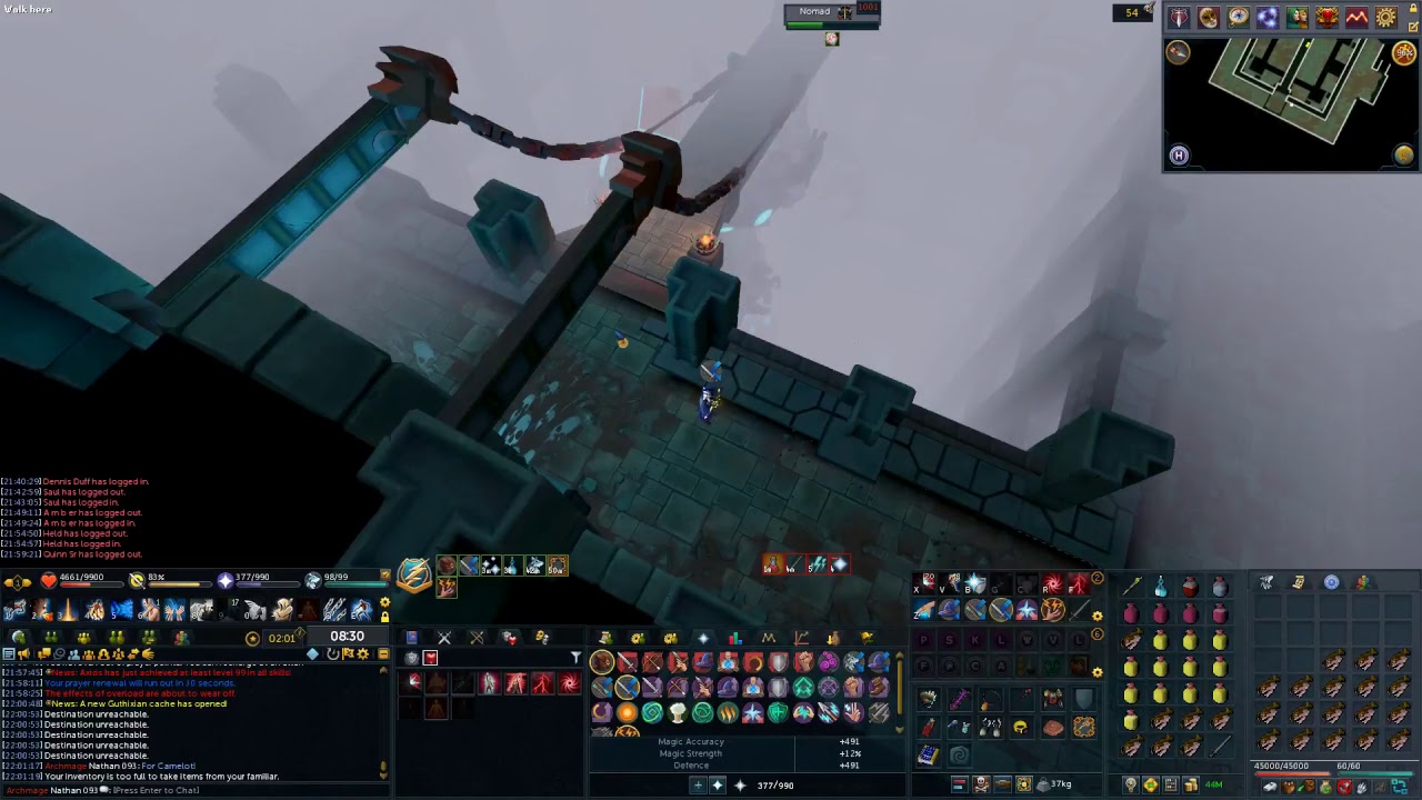 RuneScape - Nomad Boss Fight - YouTube