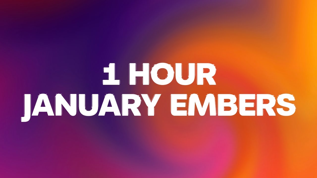 January Embers: A Warm Palette Journey Through Winter's Heart # ...