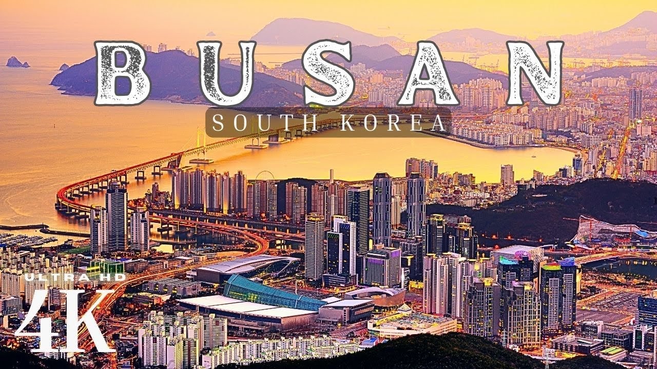 Busan , South Korea 🇰🇷 4k ULTRA HD | Drone Footage - YouTube