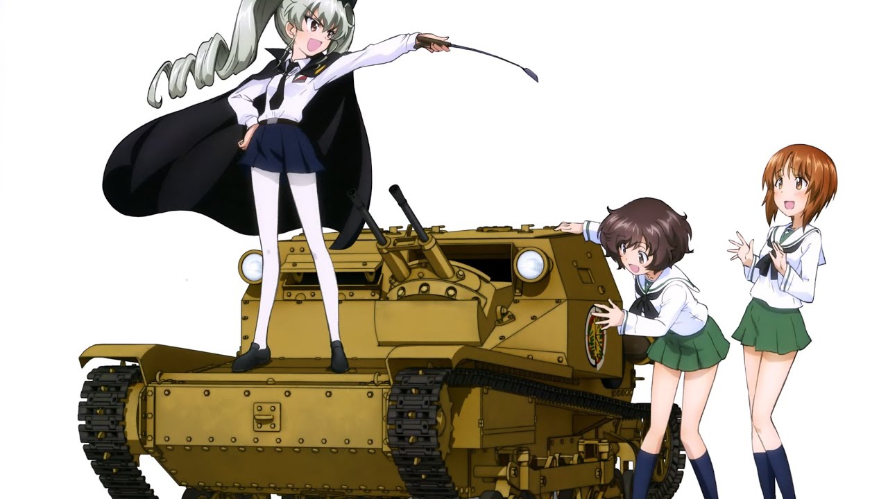 Girls und Panzer Dream Tank Match - destroying 5 Maus tanks with CV-33 ...
