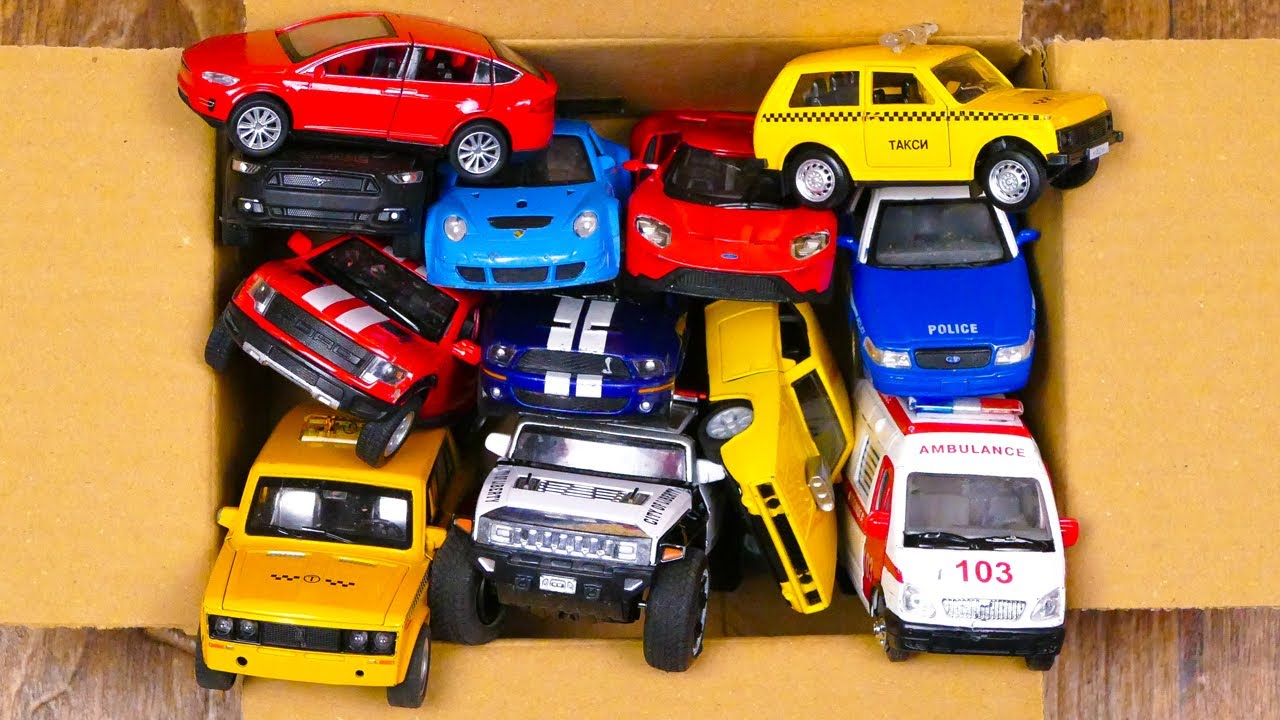 A Box Full of Cars, Roll Royce, Lamborghini, Ferrari, Porsche, Suzuki ...