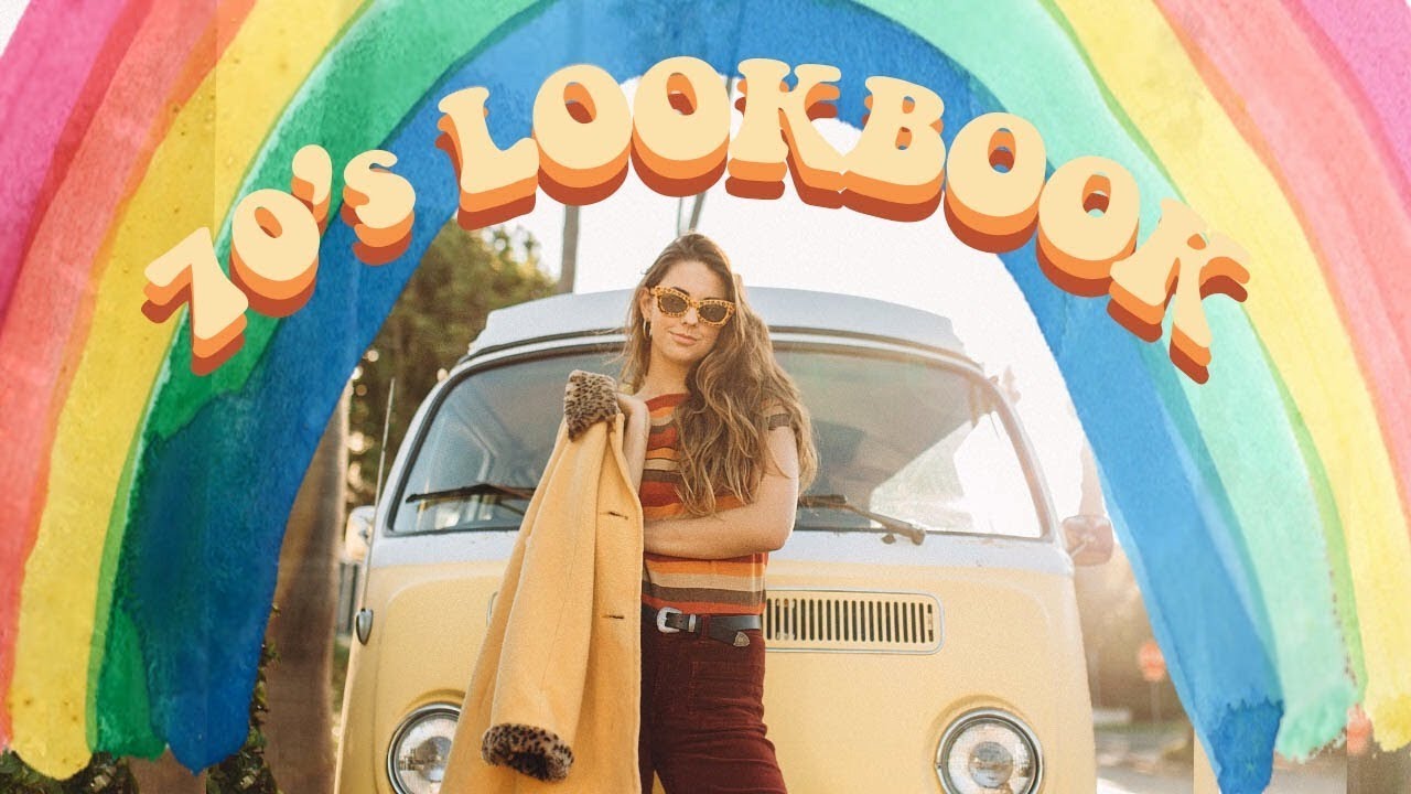 GROOVY 70's LOOKBOOK - YouTube