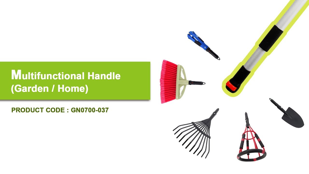 An amazing multifunctional handle to tidy your house and garden ...