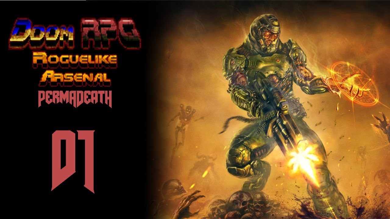 Doom Roguelike RPG: Permadeath - Renegade Run 1 - YouTube