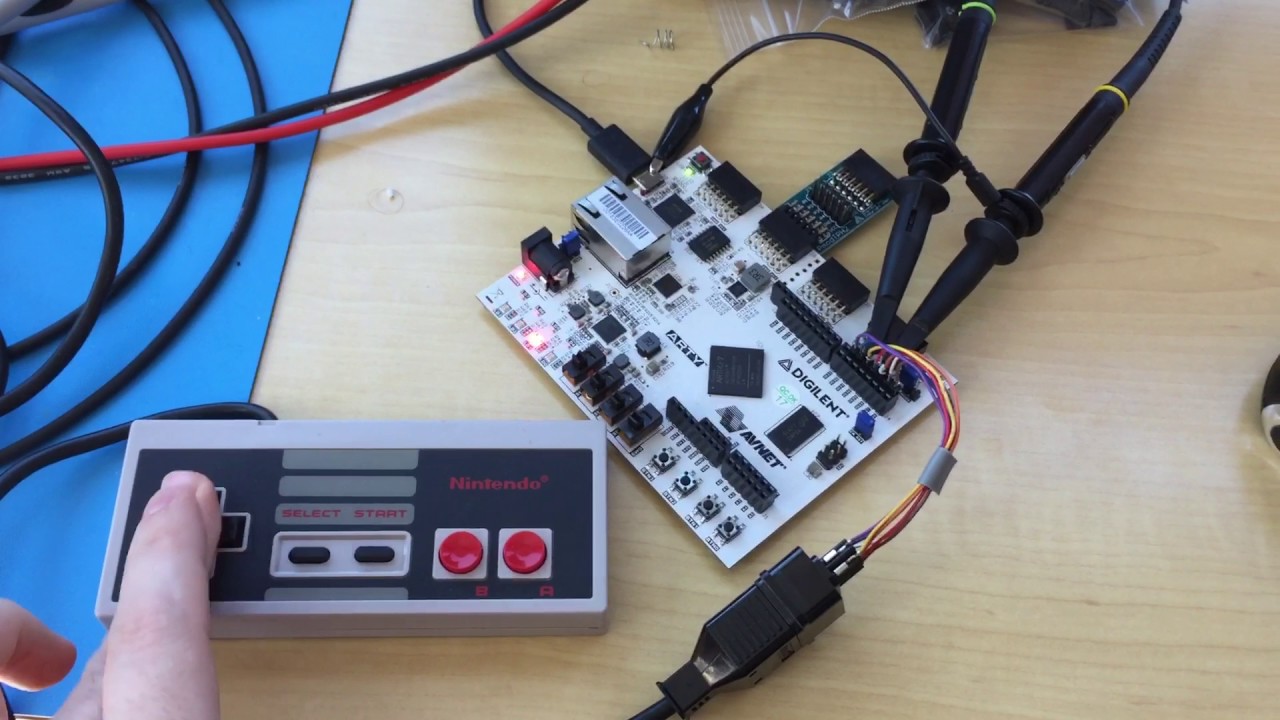FPGA NES - Controllers - YouTube