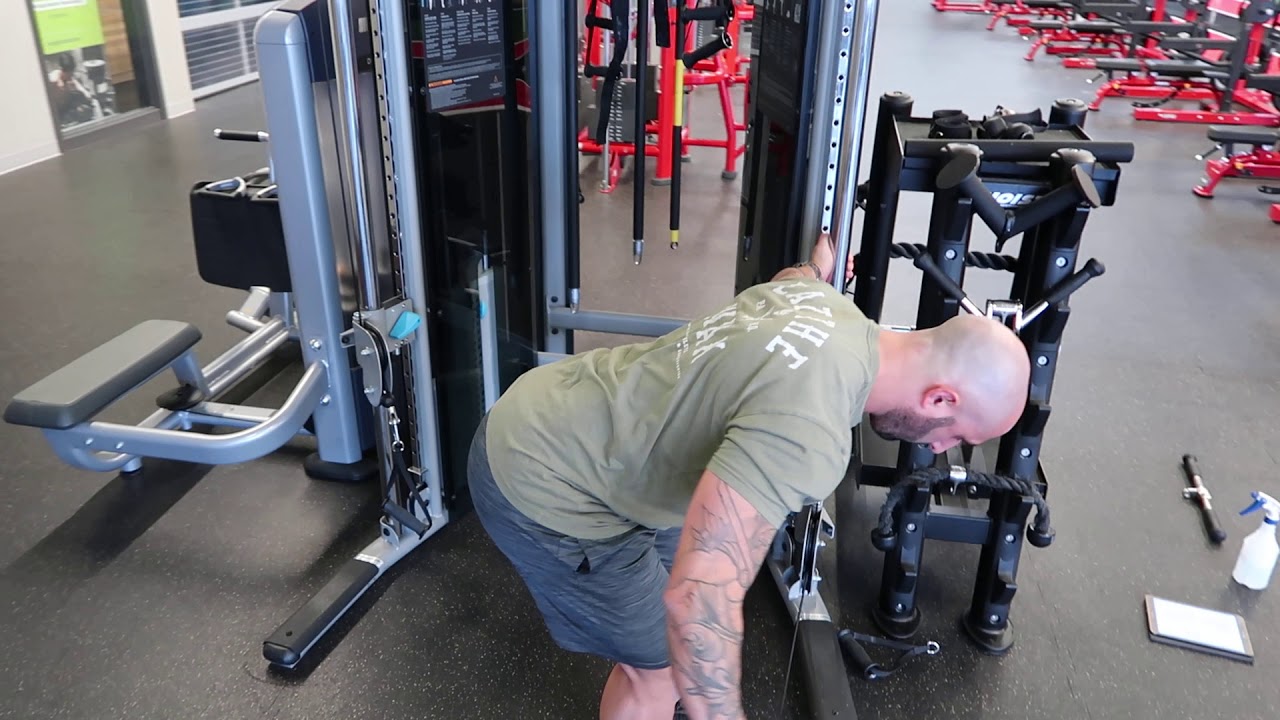 Single Arm Rear Delt Cable Fly - YouTube
