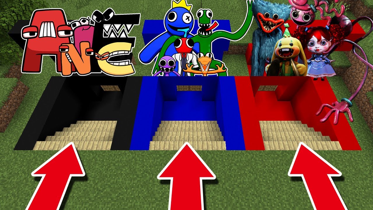 선택을 잘못하면 죽는다 레인보우 프렌즈 크루 Vs 알파벳 크루 Vs 파피플레이 타임 크루 저는 파피플레이타임을 퀸톨 앙코 Youtube