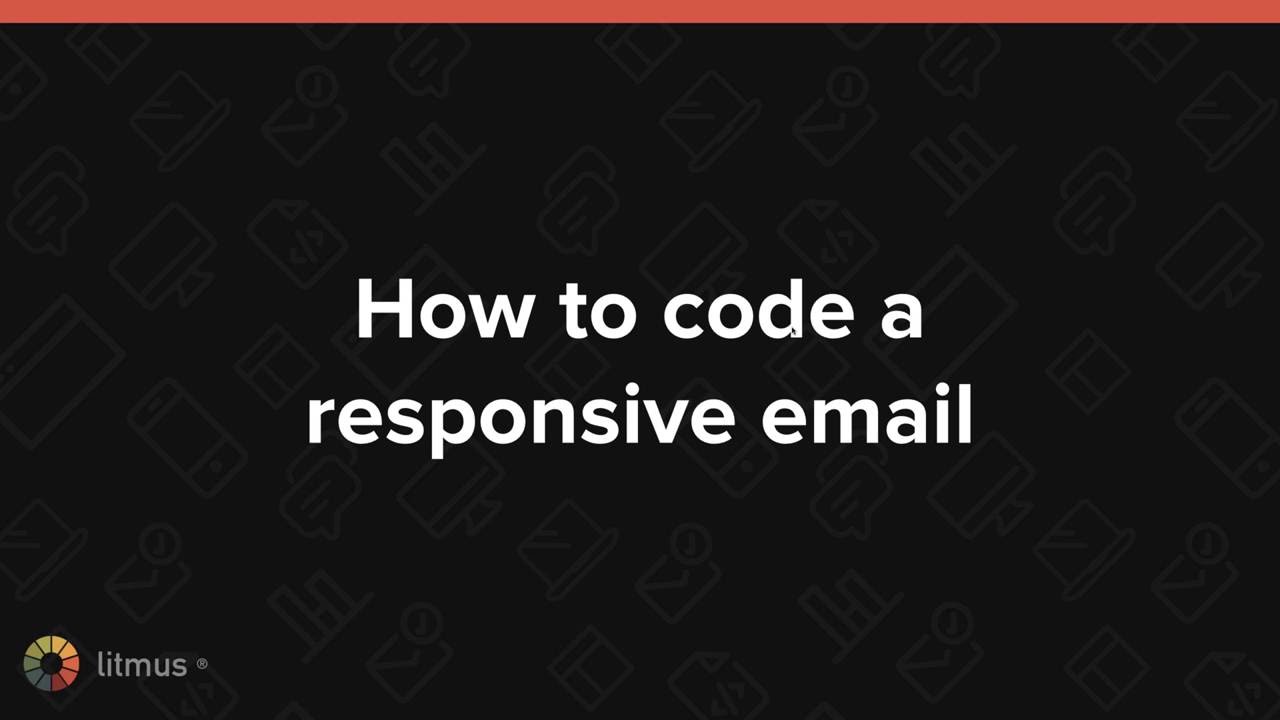 Responsive Email 101 Html Css Basics Webinar Youtube