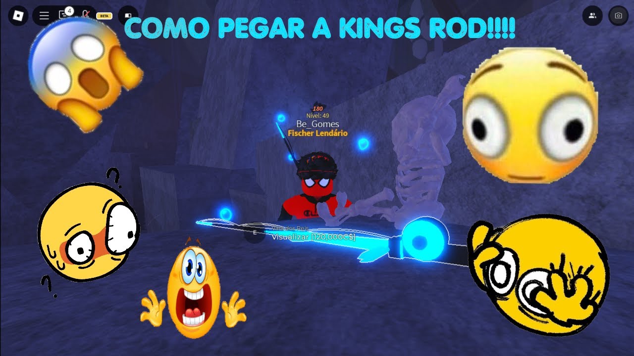 COMO PEGAR A KINGS ROD!!!! - YouTube