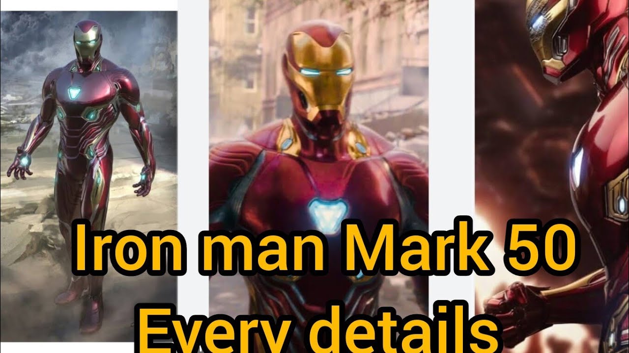 Ironman Mark 50 Nano Tech Suit Every Details Explained/Every Iron Man ...