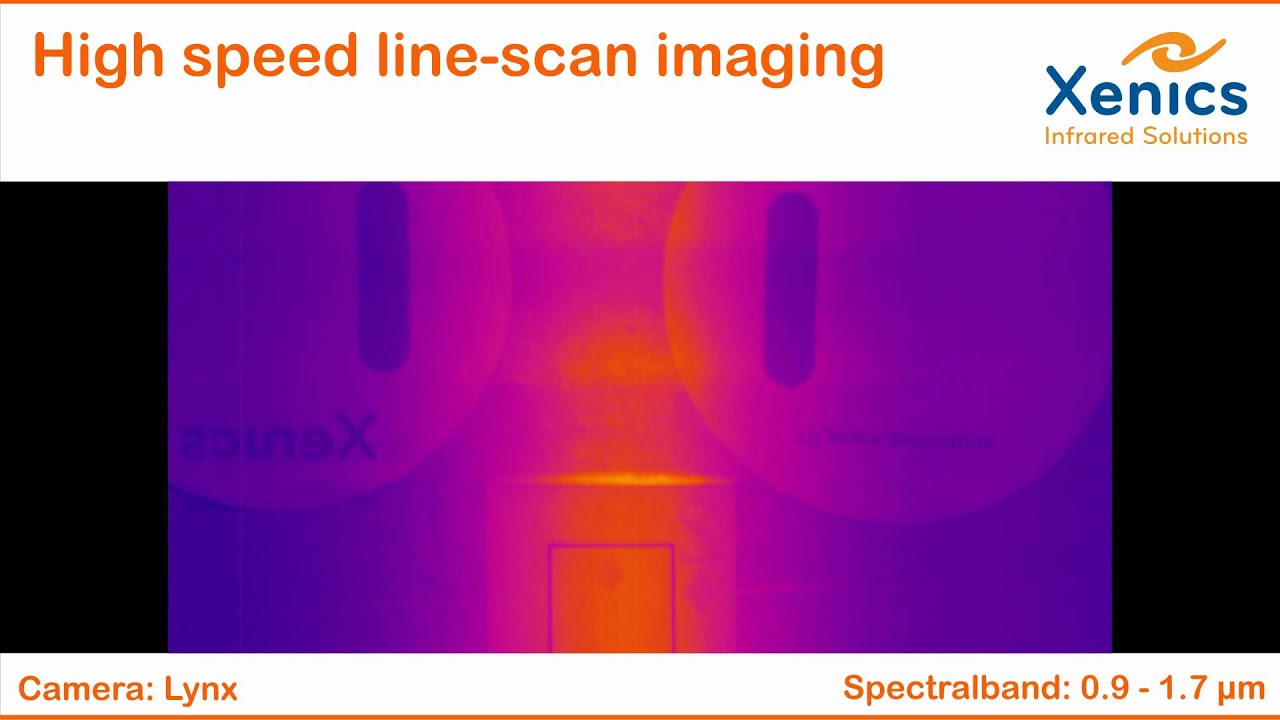 Xenics - Lynx - Linescan Imaging - YouTube