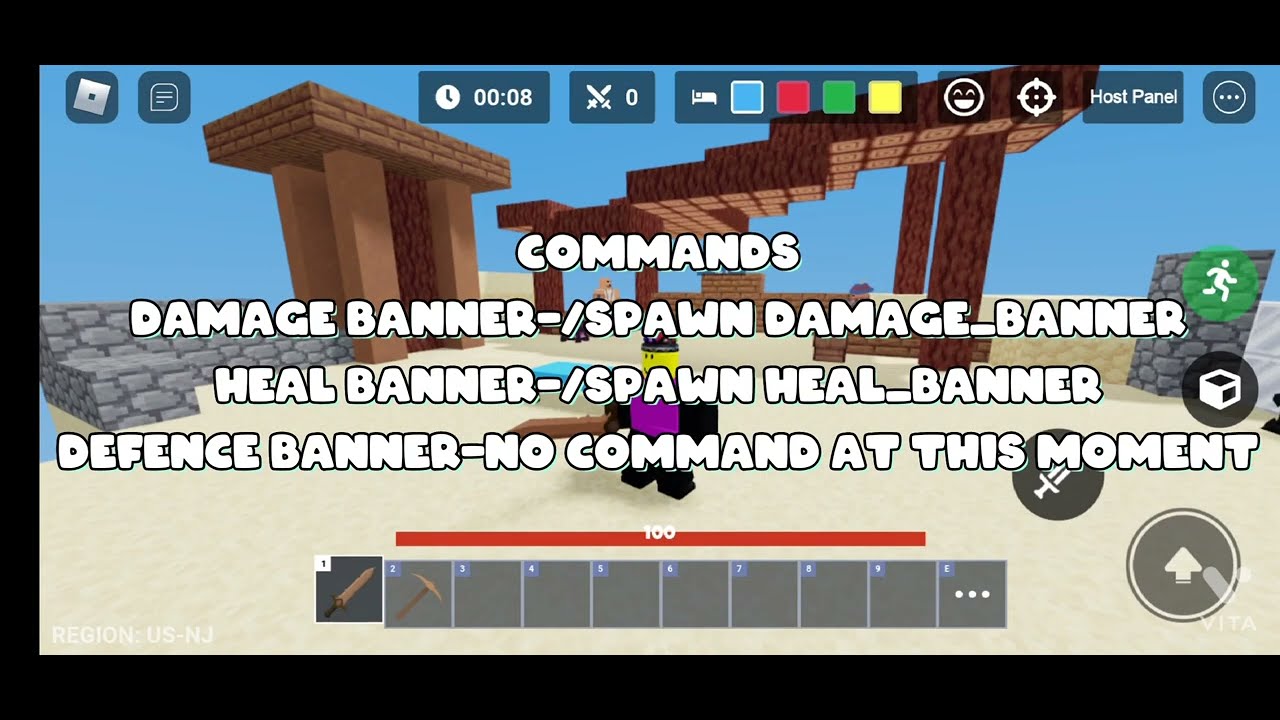 how to spawn banners in coustom matches (roblox bedwars) - YouTube