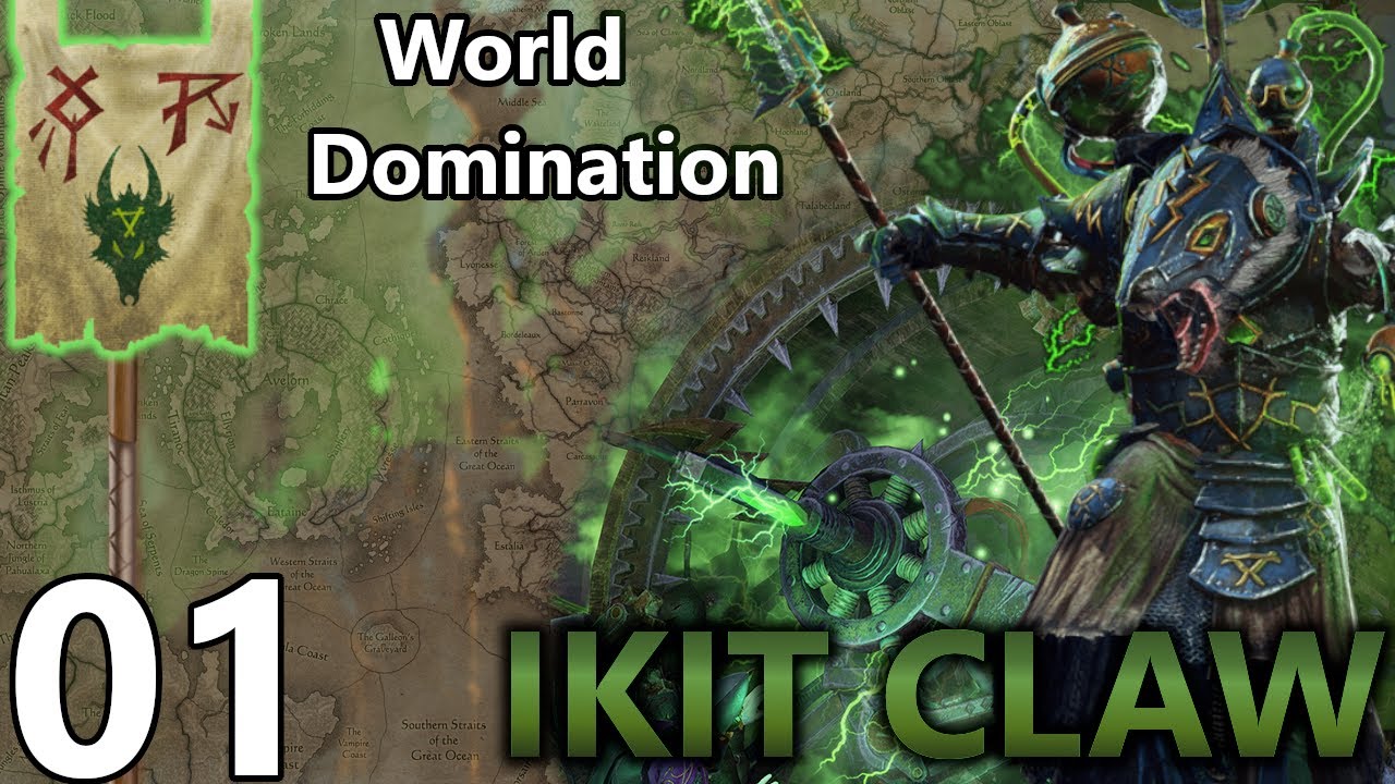 Total War Warhammer 2 Ikit Claw - Mortal Empires World Domination ...