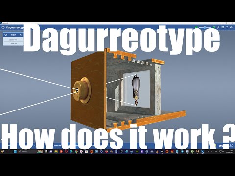How the world's first camera works ? Daguerreotype
