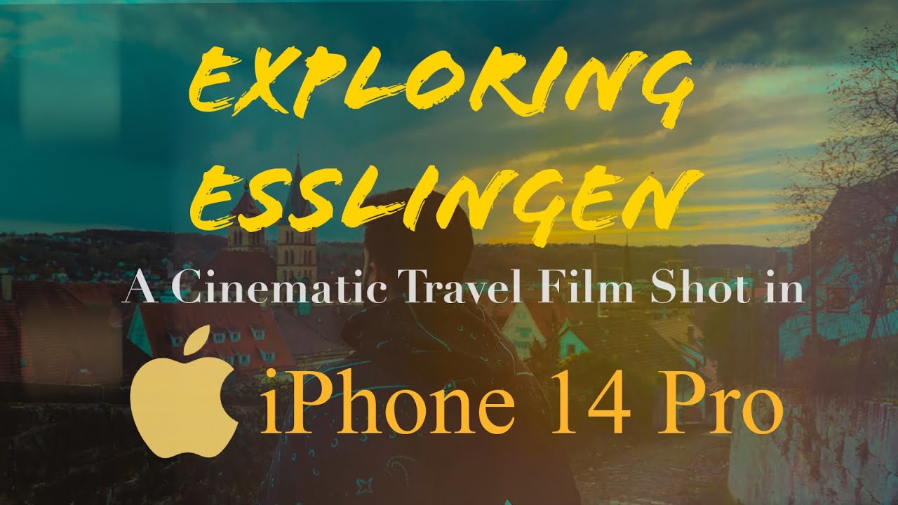 Cinematic film making with iPhone 14 pro | Exploring Esslingen | 100% ...