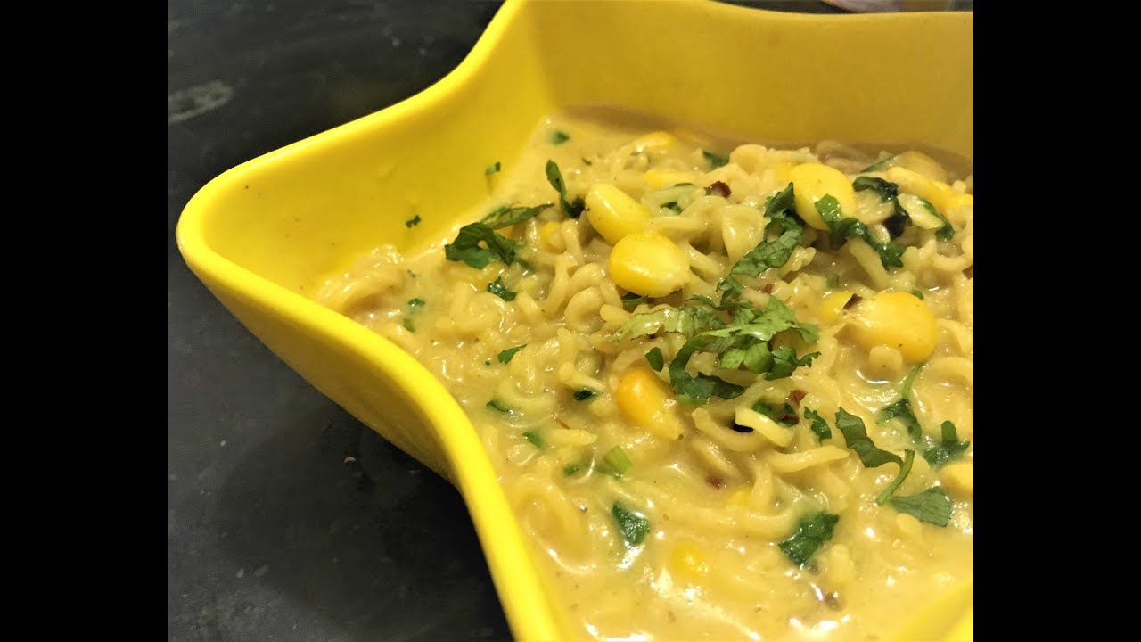 cheese corn maggi/ quick easy maggi recipe - YouTube