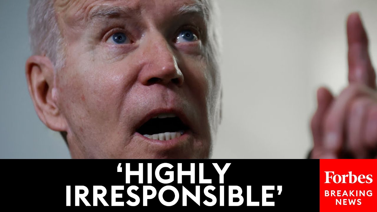 ‘Where Has That Gotten Us?’: GOP Lawmaker Slams Biden For ‘Highly ...