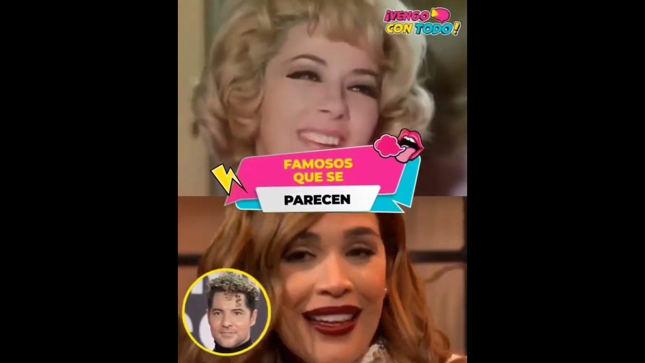 Los parecidos entre famosos más increíbles - YouTube