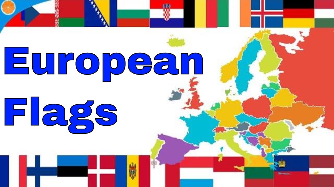 European Flags Printable For Kids Europe Flags Coloring Book: Europe