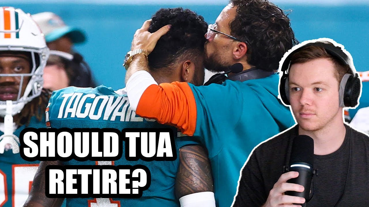 Tua Tagovailoa Concussion Reaction | Should Tua Retire? - YouTube