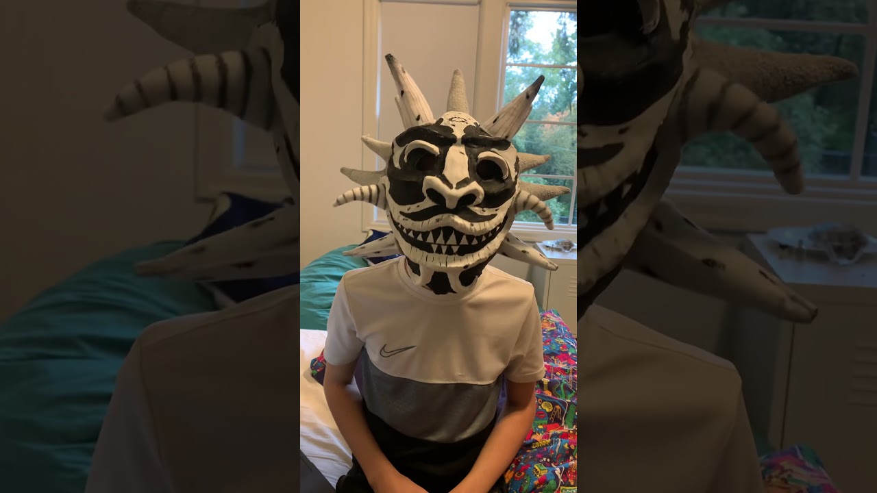Spider Man inner demon mask - YouTube