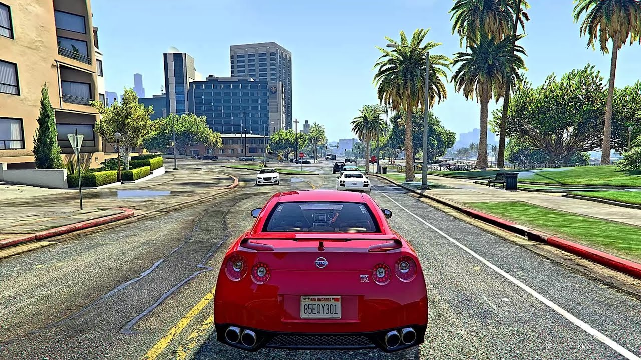 GTA 5 New Nissan GT-R R35 The Best Engine Sounds HQ [Add-On | Tuning ...