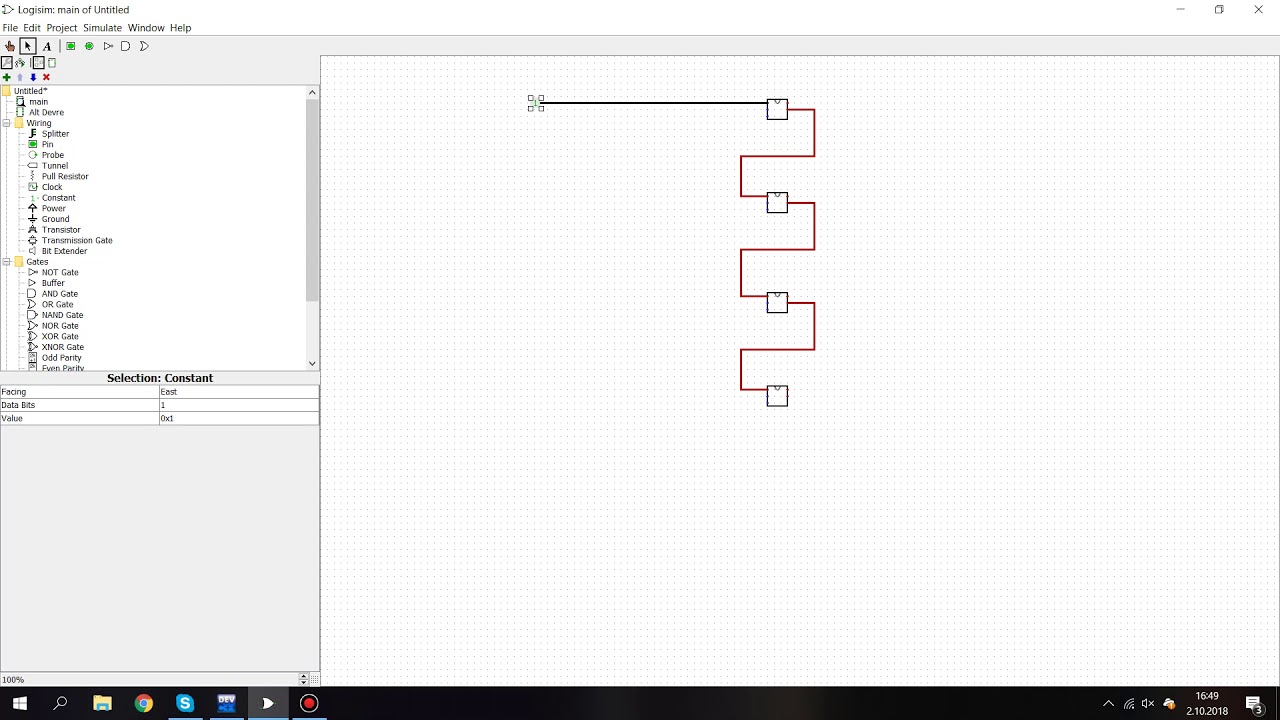 4-bit Ripple - Carry Adder Project - Logisim Example - YouTube