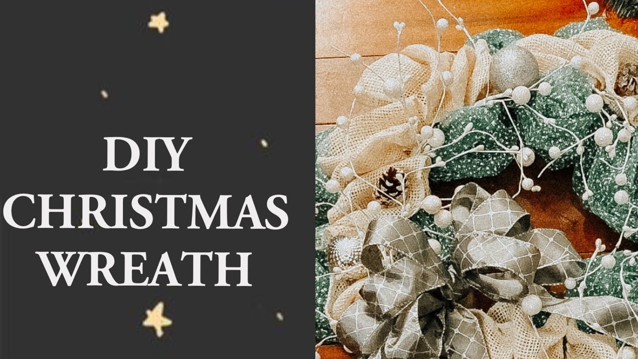 Winter Mesh Bubble Wreath - YouTube